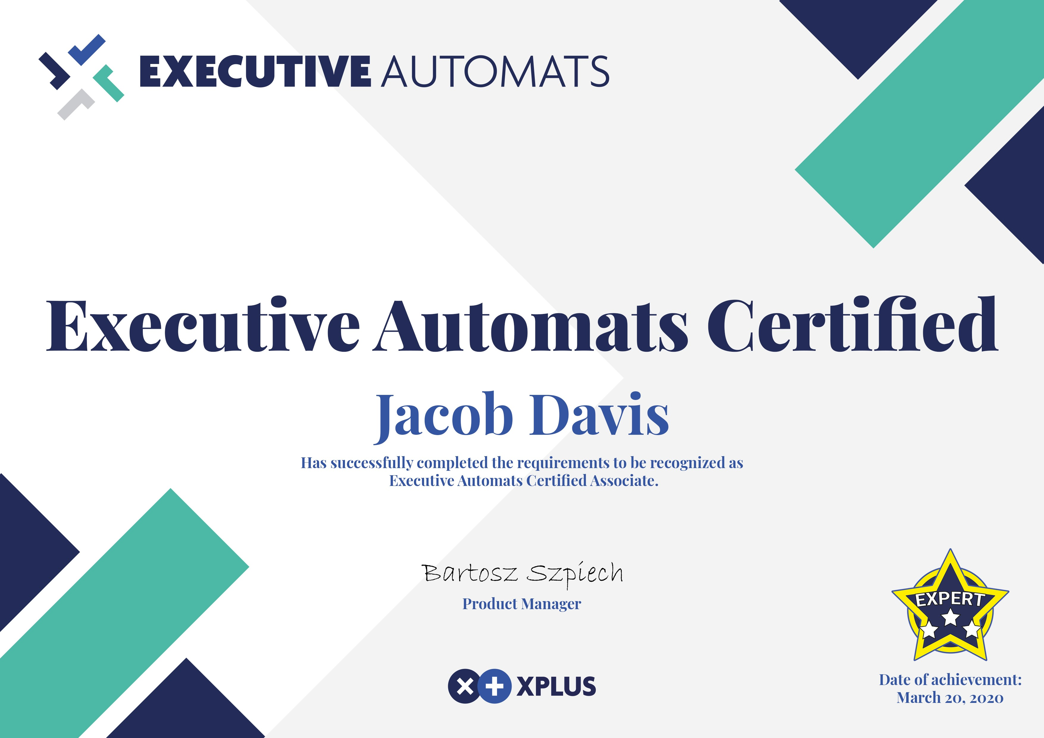 Executive Automats Fundamentals Certification